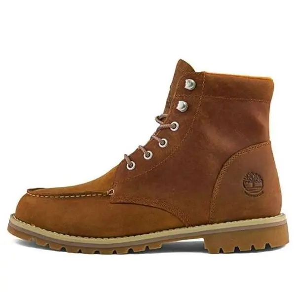Timberland Redwood Falls Waterproof Moc-toe Boots - Brown/tan