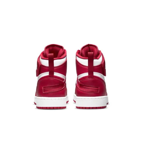JORDAN 1 High Flyease Sneakers - White/red