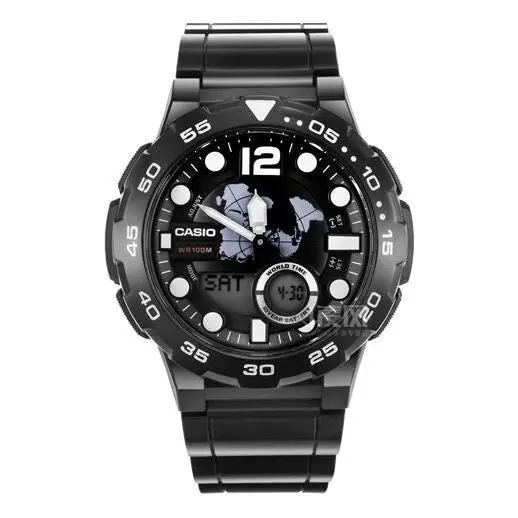 Casio Multi-function Waterproof Analog Watch - Black