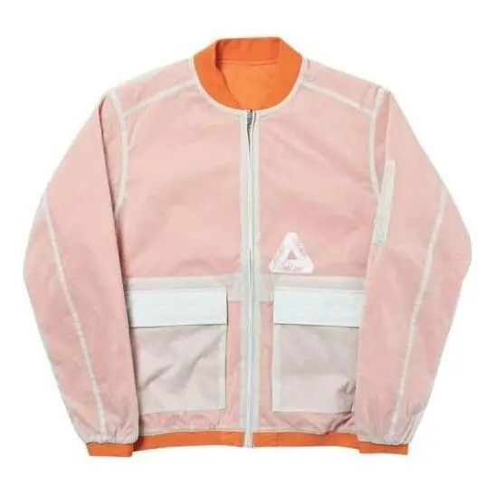 PALACE Reversible Overplay Bomber Jacket - Orange