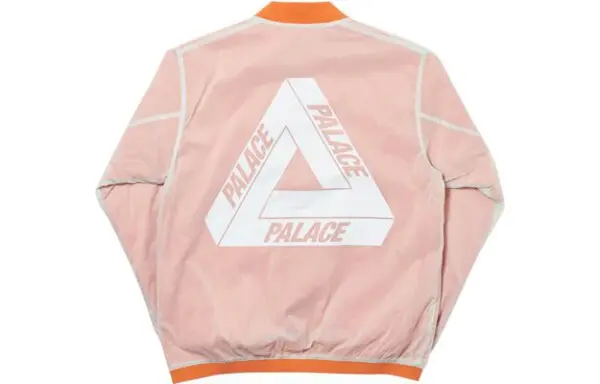 PALACE Reversible Overplay Bomber Jacket - Orange