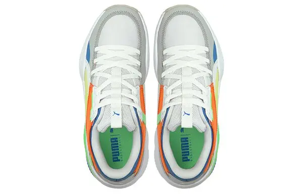PUMA Court Rider "twofold" Lace Up Sneakers - White