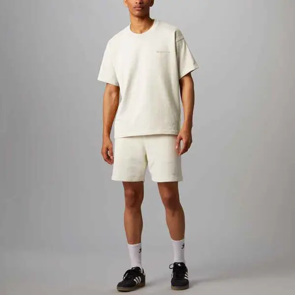 Adidas X Pharrell Humanrace Small Logo T-shirt 'beige - Multi-color