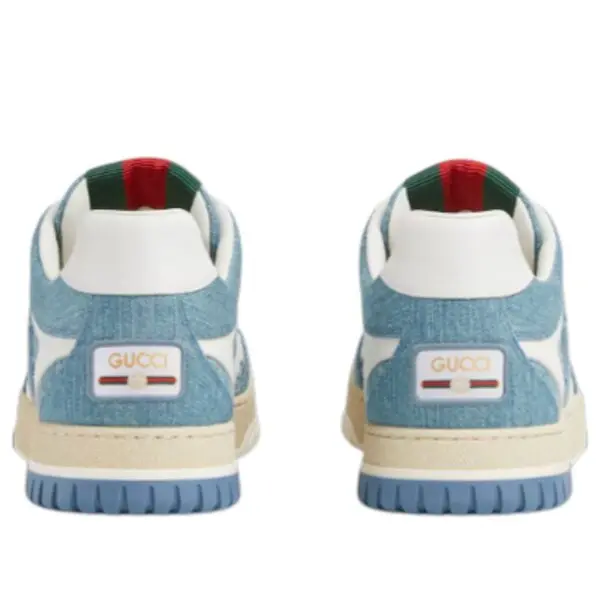 Gucci Re-web Gg Denim Sneakers