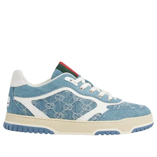 Gucci Re-web Gg Denim Sneakers