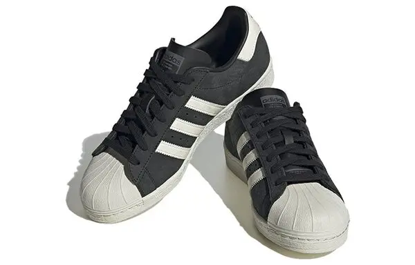 Adidas Superstar 82 'black Snakeskin' Sneakers