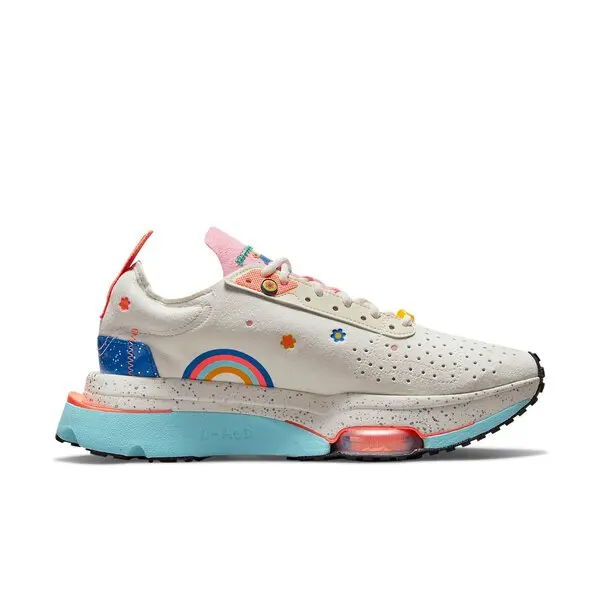 Nike Zoom-type "flowers, Rainbows And Beads" Low Top Sneakers