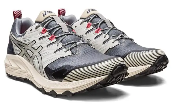Asics Gel-trabuco Terra Trail Running Sneakers - Stone Grey/midnight