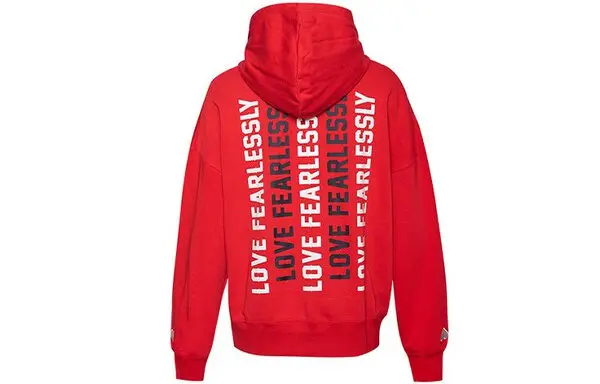 CONVERSE Love The Progress" Oversized Pullover Hoodie