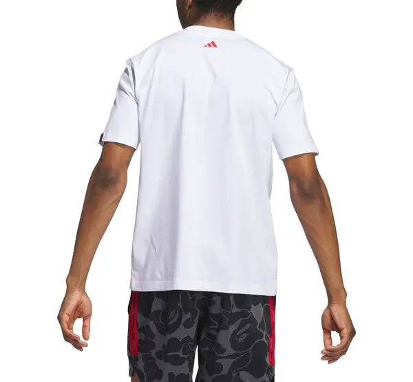 Adidas X Bape Dame 9 Graphic T-shirt Asia Sizing
