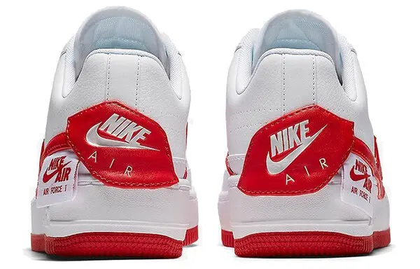 Nike Force 1 Jester 'university Red' Sneakers - White/red