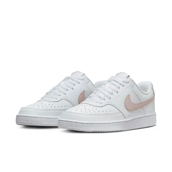 Nike Court Vision Low Next Nature Sneakers - White/pink