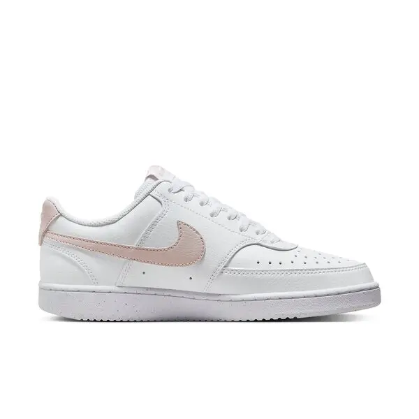 Nike Court Vision Low Next Nature Sneakers - White/pink