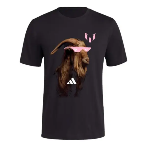 Adidas Sunny Goat Graphic Tee - Black