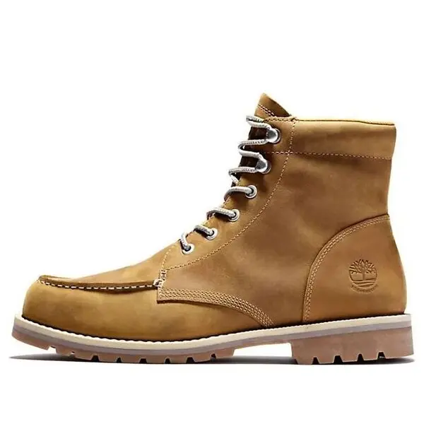 Timberland Waterproof Moc-toe Boots - Yellow