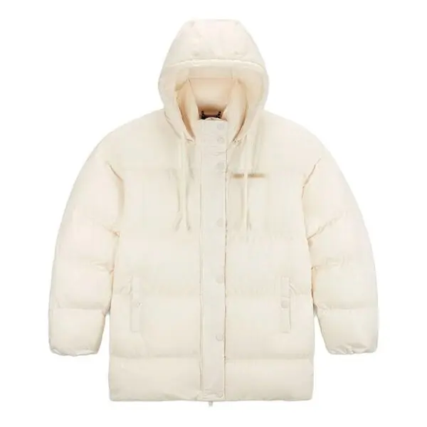 CONVERSE Oversized Down Puffer Jacket - Beige