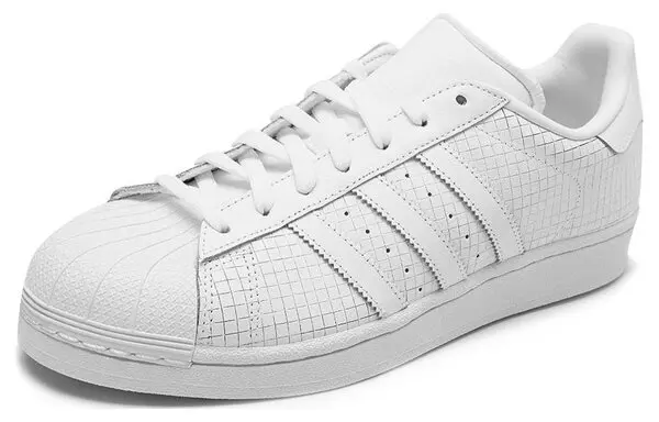 Adidas Superstar Scored Leather Sneakers