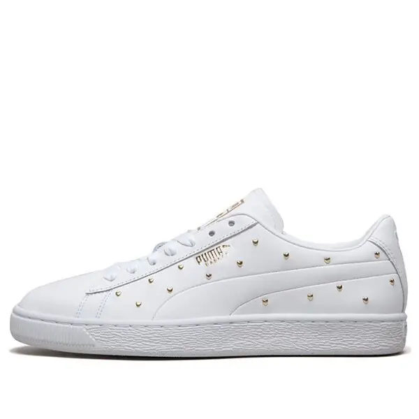 PUMA Basket Studs Low Top Sneakers - White