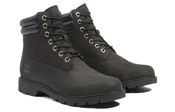 Timberland Premium Inch Double Collar Boot - Black
