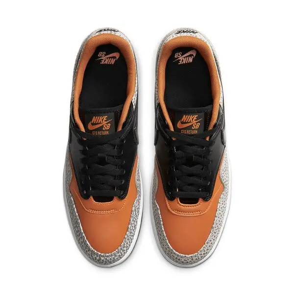 Nike Gts Return Premium "safari" Sneakers - Black/orange