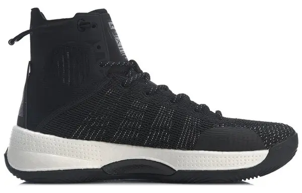 LI-NING Yushuai 13 Hi "polar Night" Athletic Sneakers - Black/green