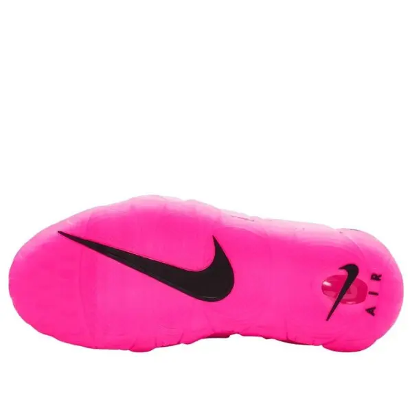 Nike More Uptempo High Top Sneakers - Pink Blast/black
