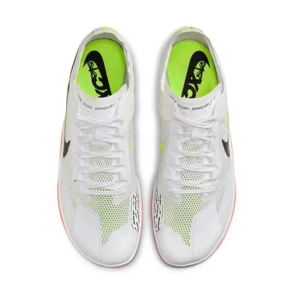 Nike Zoomx Dragonfly Sprint Spikes - White/volt