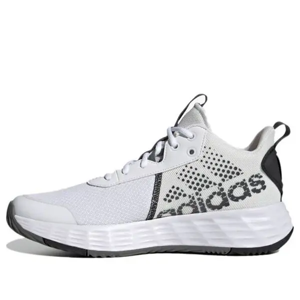 Adidas Own The Game Basketball Shoes - White/black