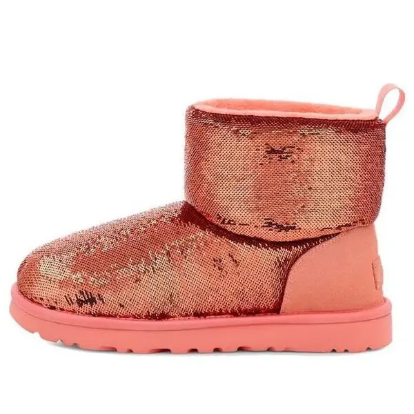 UGG Classic Mini Mirror Ball Boots - Pink