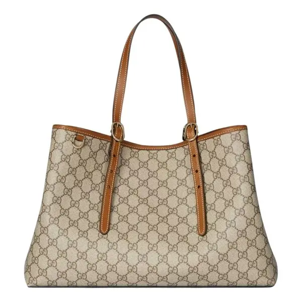 Gucci Gg Emblem Monogram Canvas Medium Tote Bag - Multi-color