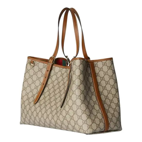 Gucci Gg Emblem Monogram Canvas Medium Tote Bag - Multi-color