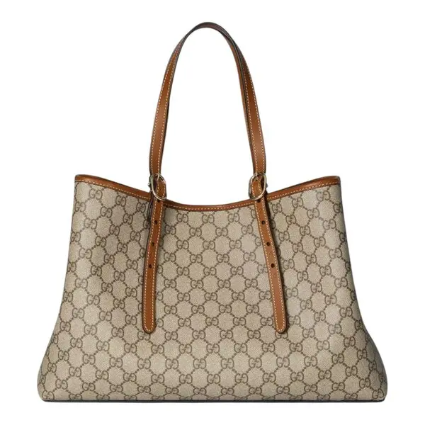 Gucci Gg Emblem Monogram Canvas Medium Tote Bag - Multi-color