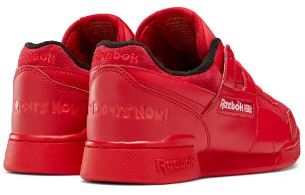 REEBOK Workout Plus Low Top Sneakers - Red