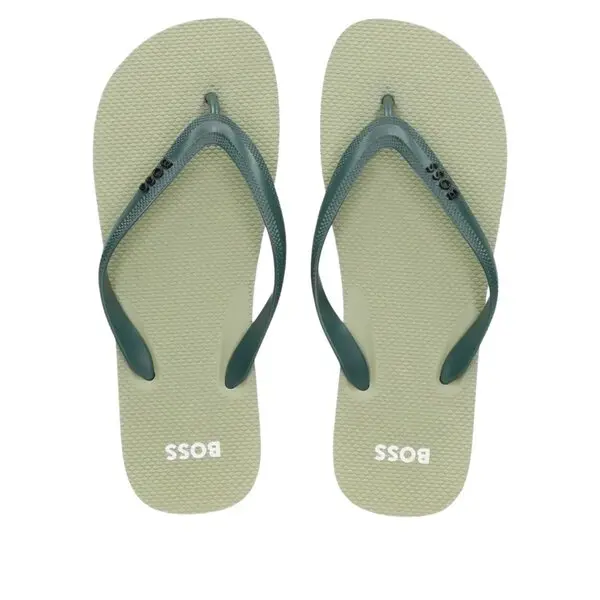 Hugo Boss Tracy Flip Flop Sandals - Green