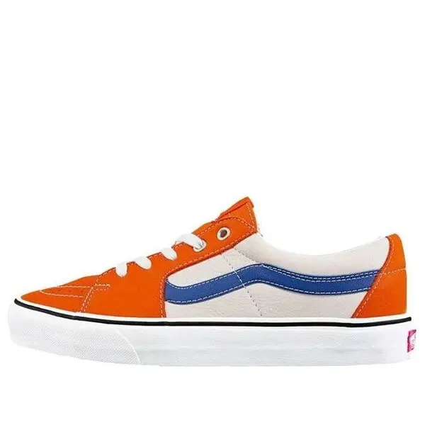 VANS Sk8-low Sneakers - Orange/white