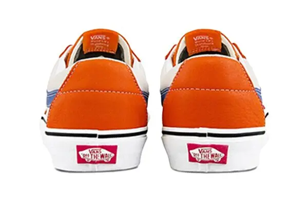 VANS Sk8-low Sneakers - Orange/white