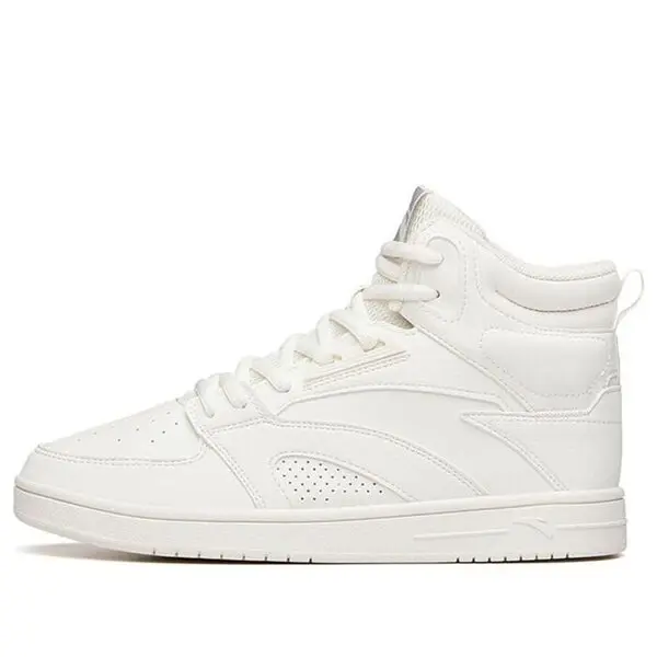 ANTA Skateboarding Series High-top Sneakers - Ivory