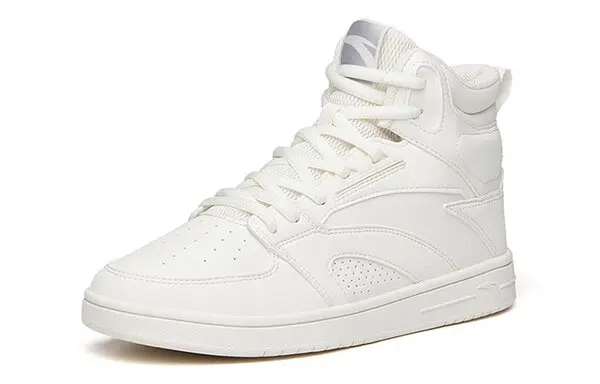 ANTA Skateboarding Series High-top Sneakers - Ivory