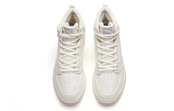 ANTA Skateboarding Series High-top Sneakers - Ivory