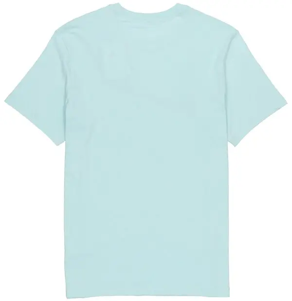 Nike Solid Color Large Logo Printing Round Neck Short Sleeve Light Green T-shirt