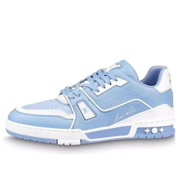 LOUIS VUITTON Trainers - Blue/white