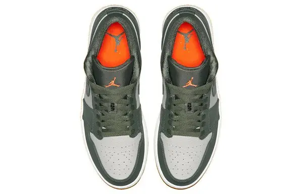 JORDAN 1 Low "military " Sneakers - Green