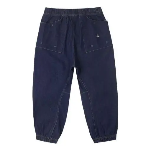 CONVERSE Elevated Jogger Denim Pants - Blue