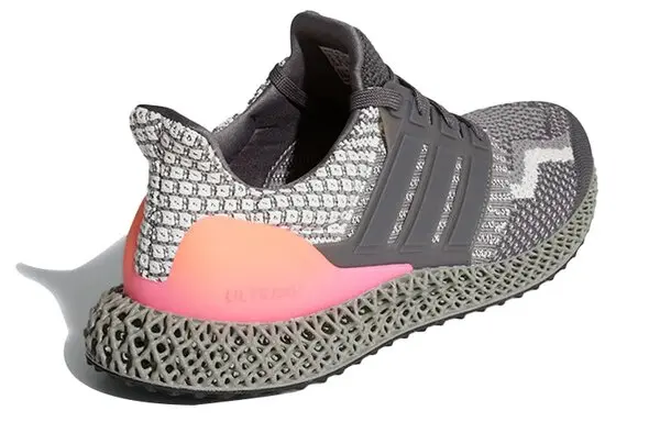 Adidas Ultra 4d "grey Pink Gradient" Sneakers