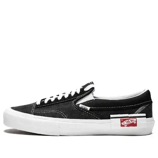 VANS Slip-on Cap Lx Suede Sneakers - Black