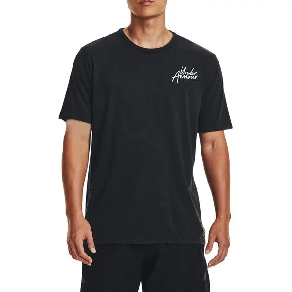 Under Armour Snow Wash Tee 'black White