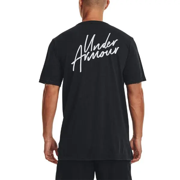 Under Armour Snow Wash Tee 'black White