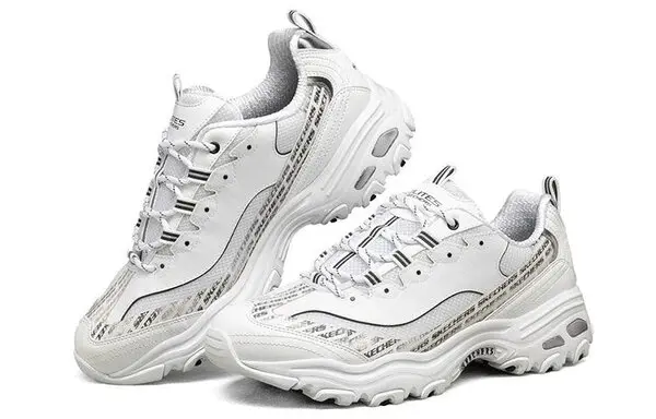 Sketchers D'lites 1.0 Athletic Sneakers - White/black