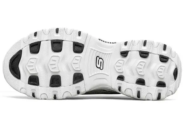Sketchers D'lites 1.0 Athletic Sneakers - White/black