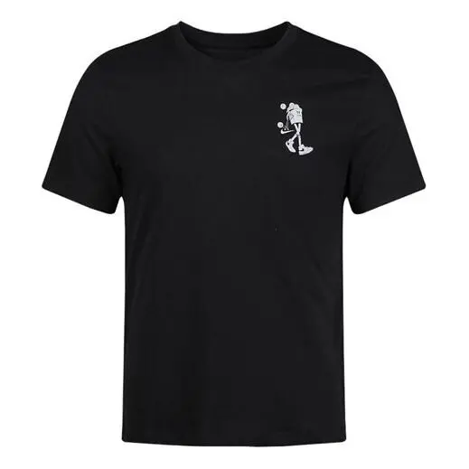 Nike Short Sleeve Basketball Graphic Tee - Black